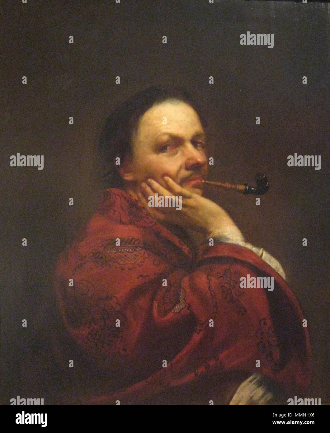 Jan Kupecký self portrait (1707 Stock Photo - Alamy