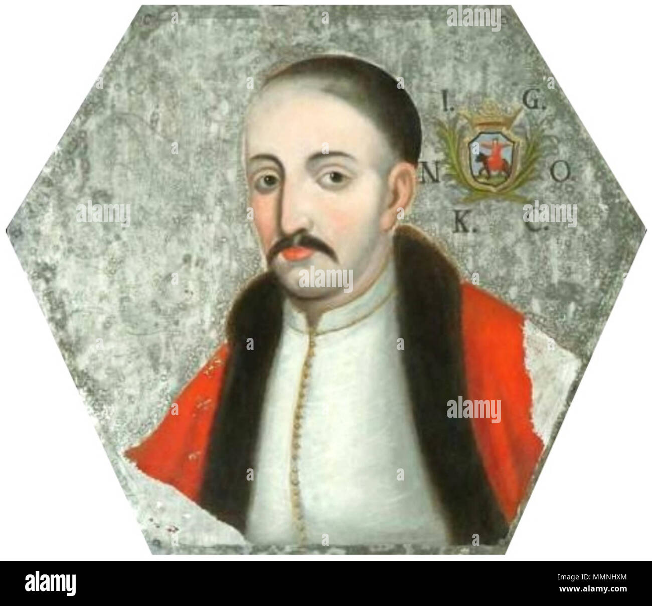 Coffin portrait of Jan Gniewosz.. circa 1708. Coffin portrait of Jan ...