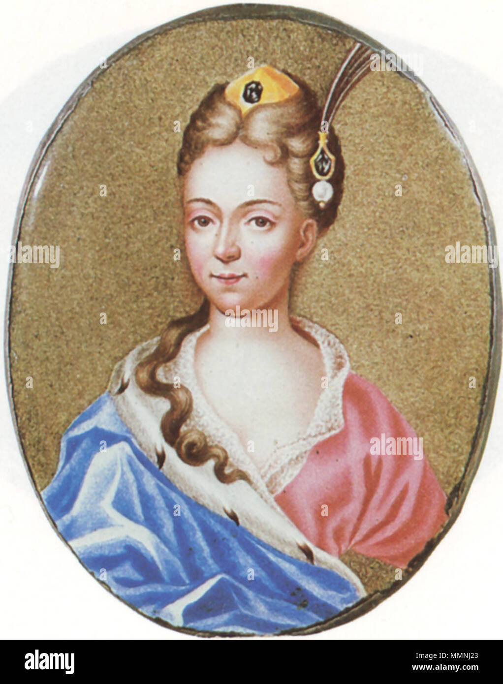 . Русский: принцесса Шарлотта-Христина-София Portrait of Charlotte ...