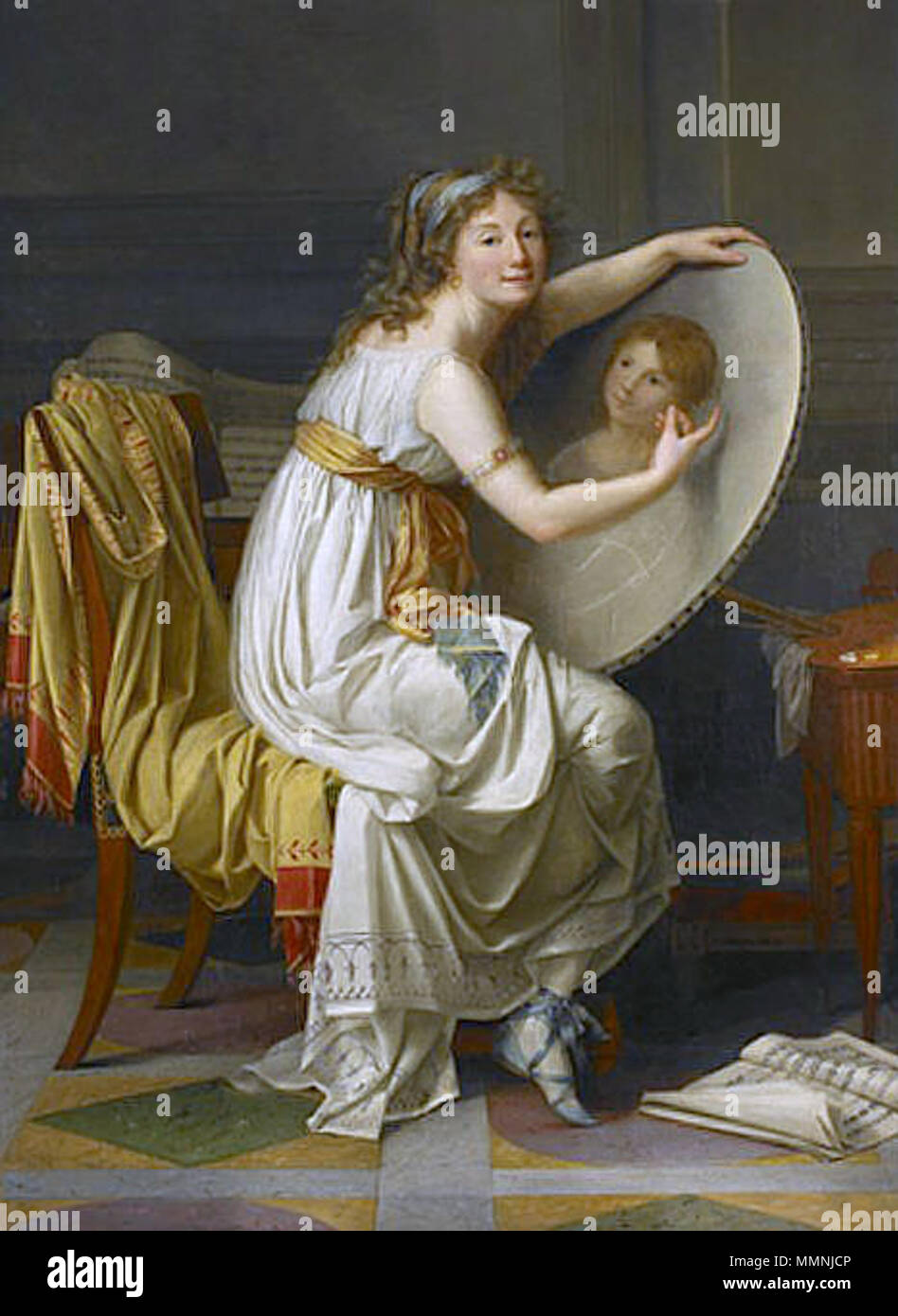 Rose Adélaïde Ducreux, Portrait of the Artist, ca. 1799. Oil on canvas ...