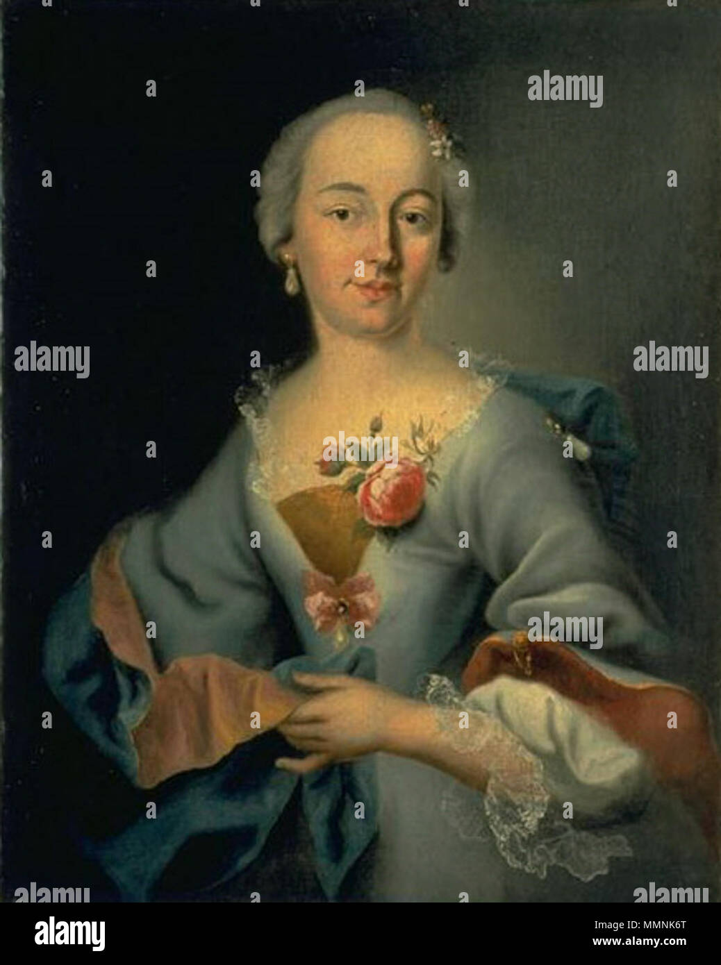 . English: Portrait of Dorothea Herrliberger Deutsch: Damenporträt ...