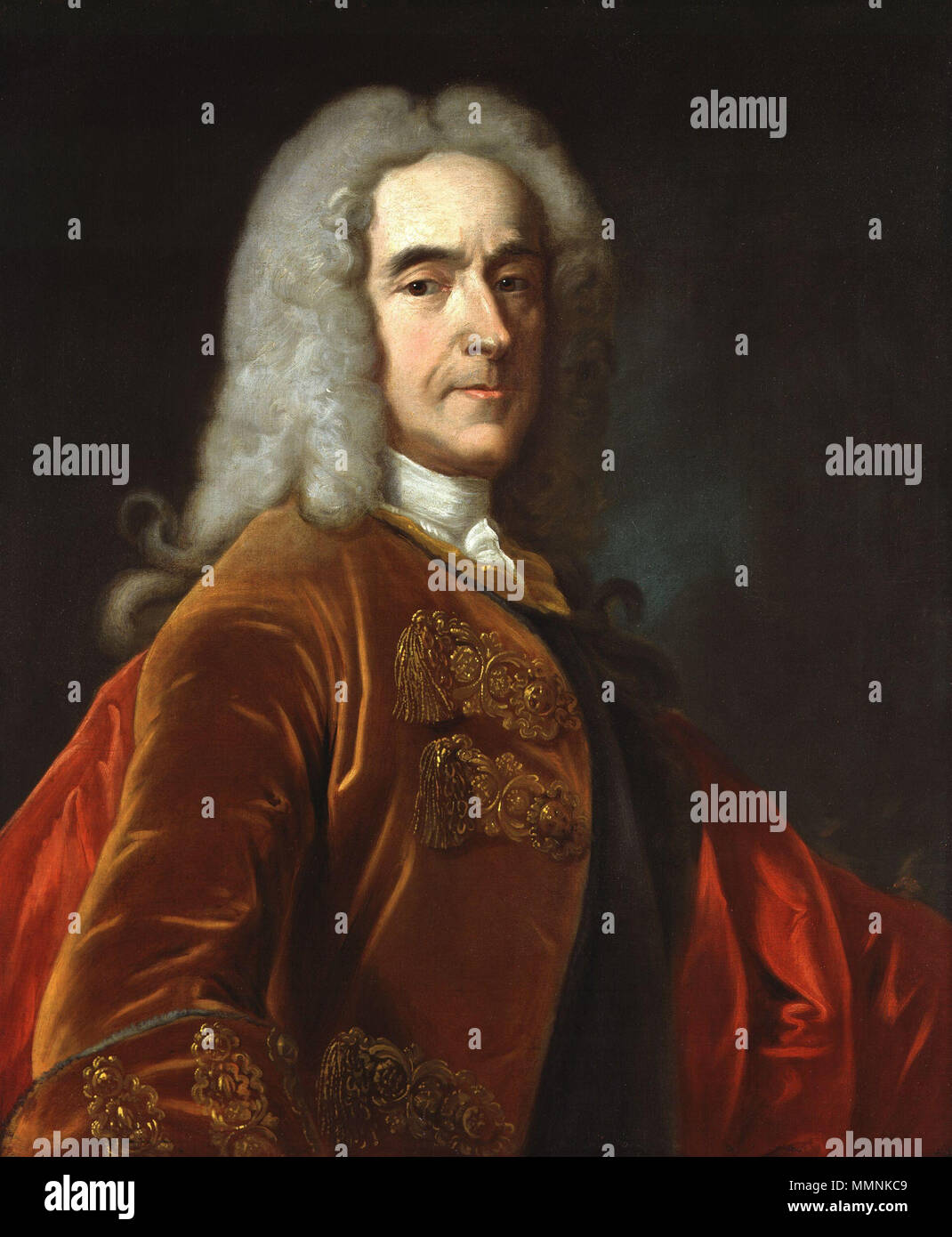 Portrait of Richard Temple, 1st Viscount Cobham (1675-1749). circa 1740 ...