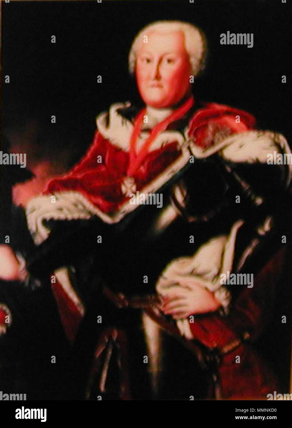 Deutsch: Carl Edzard Cirksena, unsigniertes Portrait. English: Portrait ...