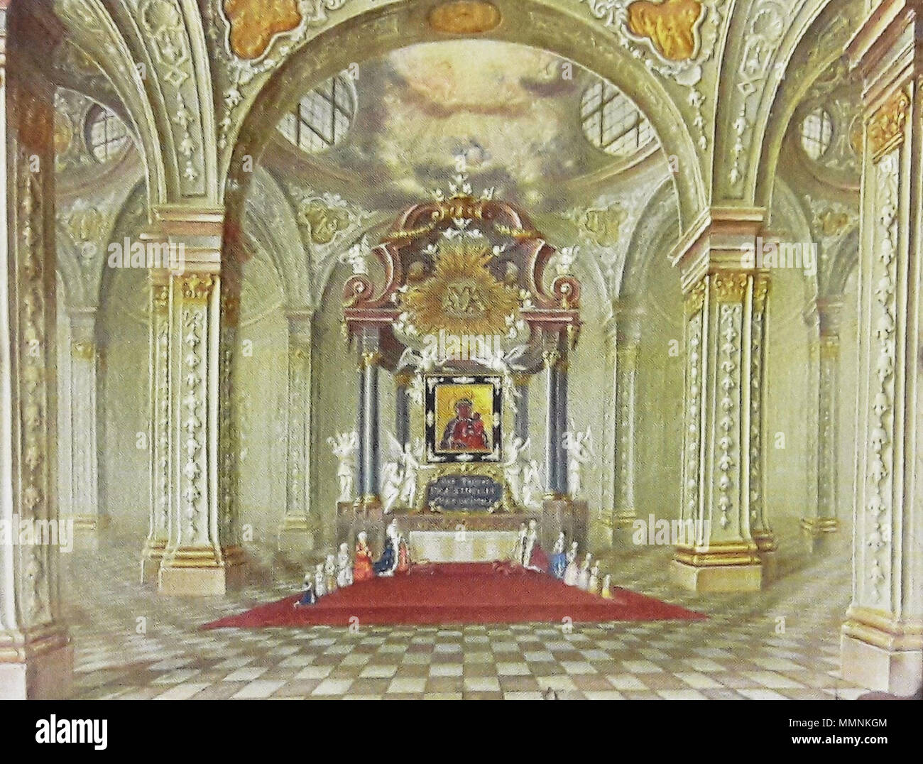 Votive painting of king Augustus III's family.. 1744. Donath Votive ...