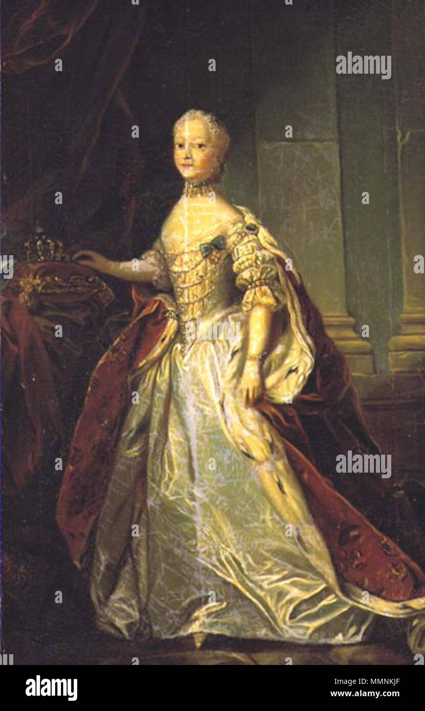English: Portrait of Louise of Great Britain (1724-1751) Deutsch ...