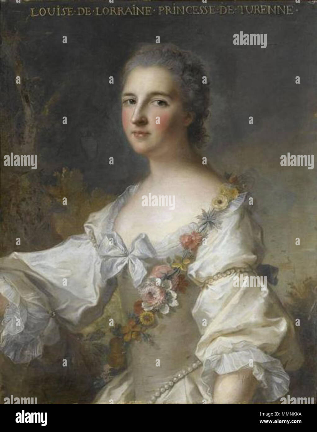 English: Portrait of Louise Henriette Gabrielle de Lorraine (1718-1788 ...