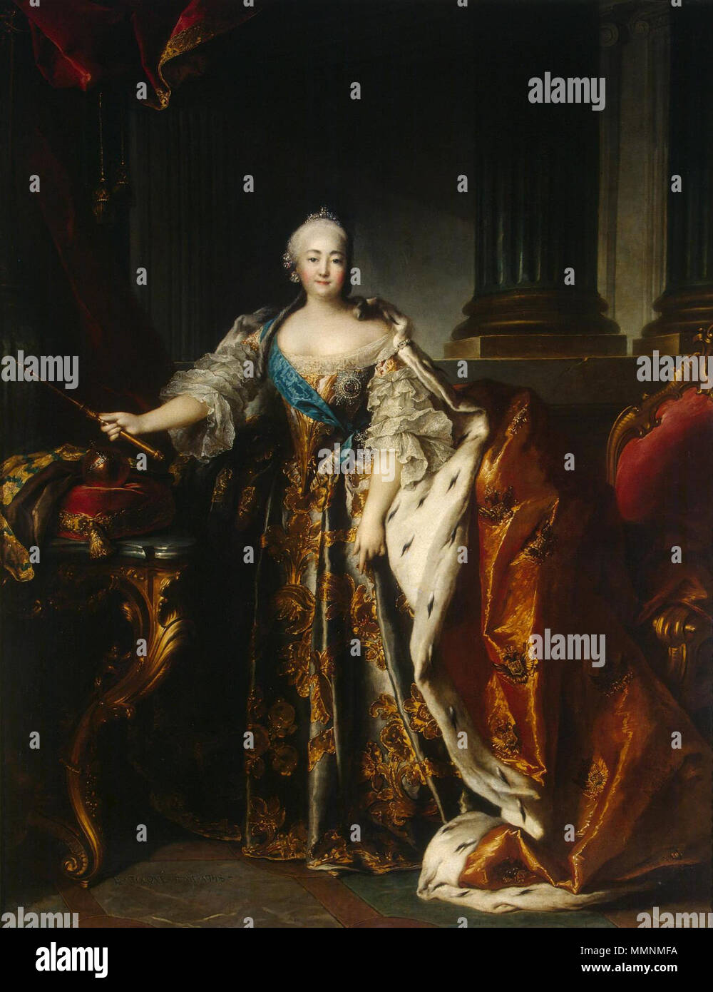 Elizabeth petrovna empress of russia hi-res stock photography and ...