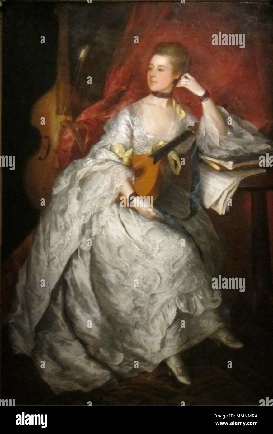 Portrait of Mrs. Philip Thickness (Anne Ford). 1760. Thomas ...