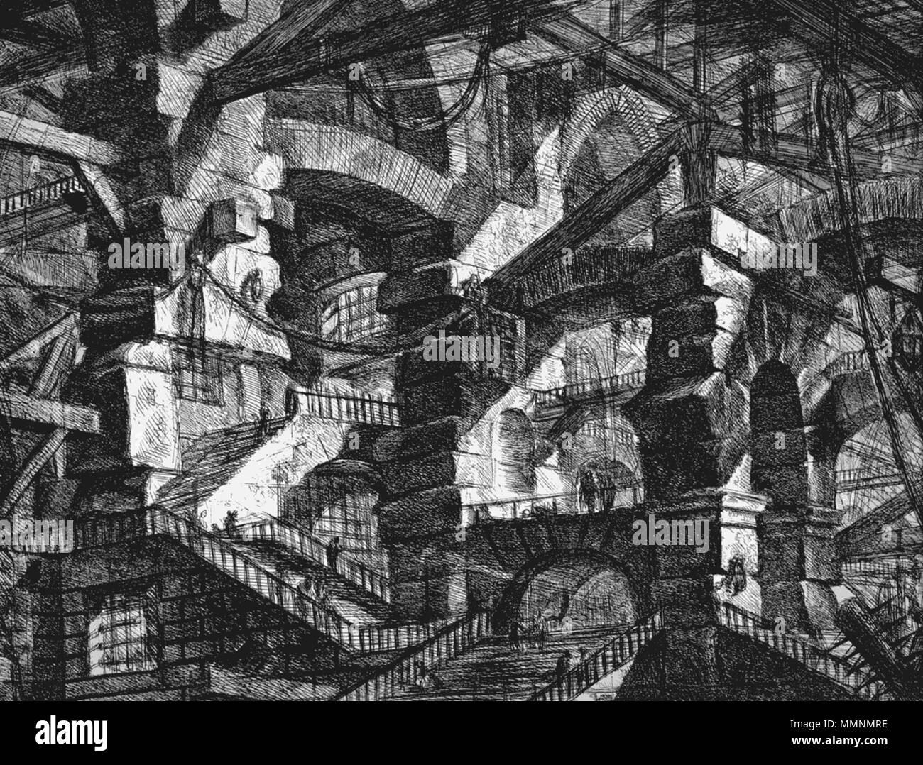 Piranesi prison hi-res stock photography and images - Alamy