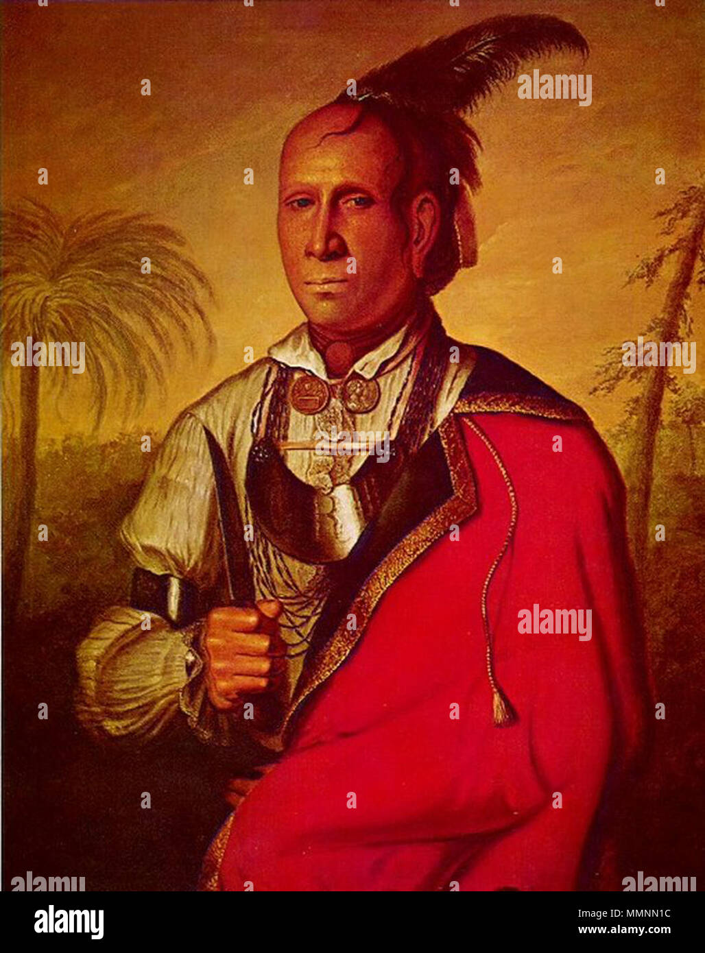 Cherokee indian and 18th century hi-res stock photography and images ...