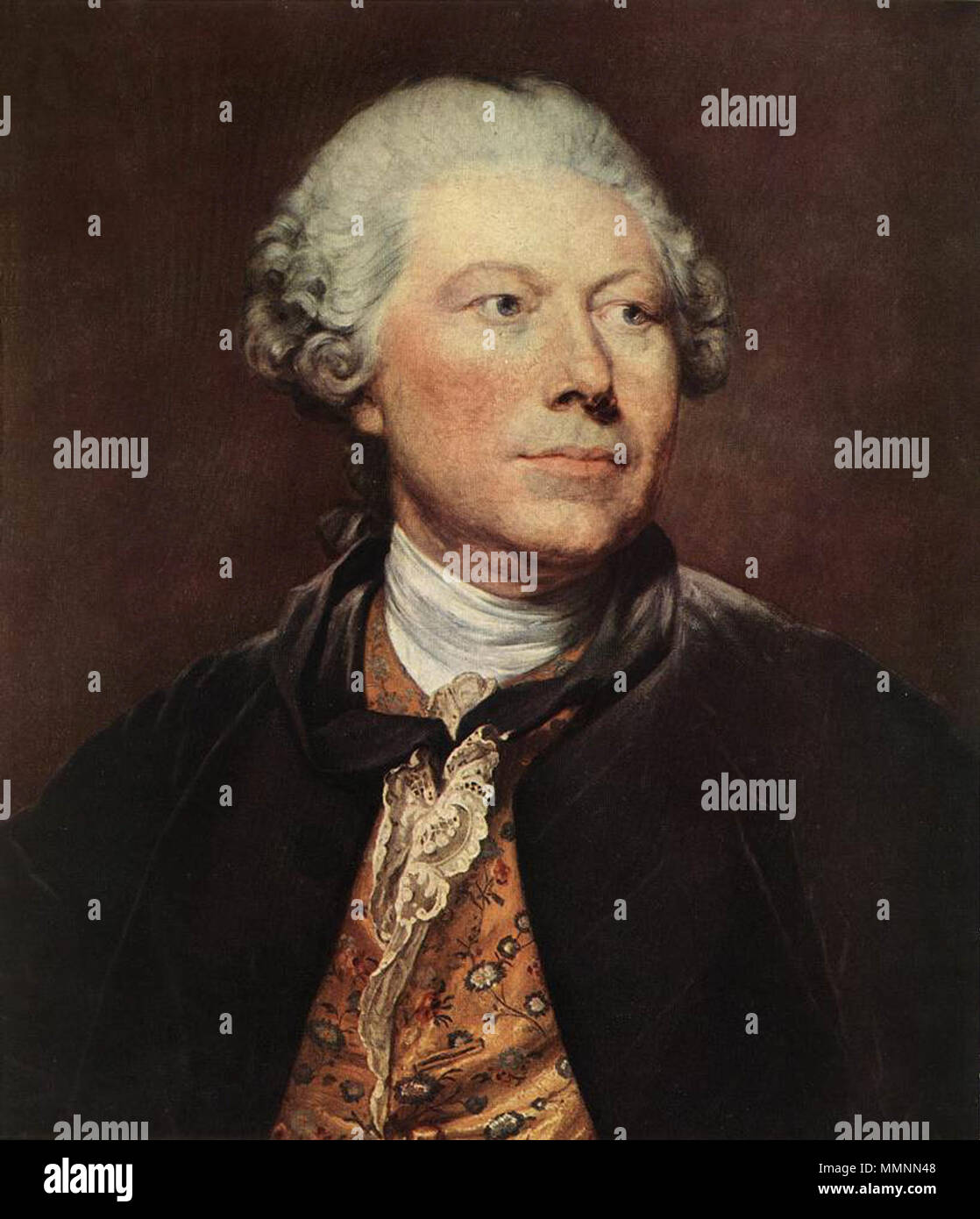 Portrait of jean georges wille hi-res stock photography and images - Alamy