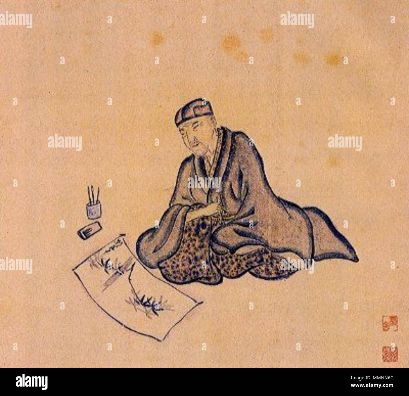 Sugiyama sanpu 1647 1732 hi-res stock photography and images - Alamy