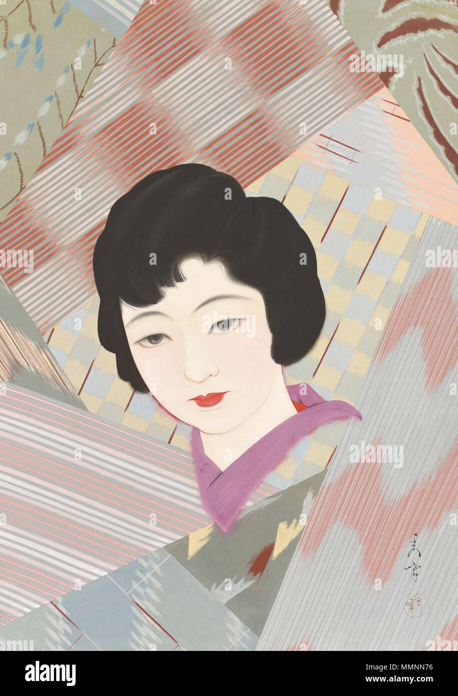 Bijinga by Yamakawa Shūhō 02 Stock Photo - Alamy