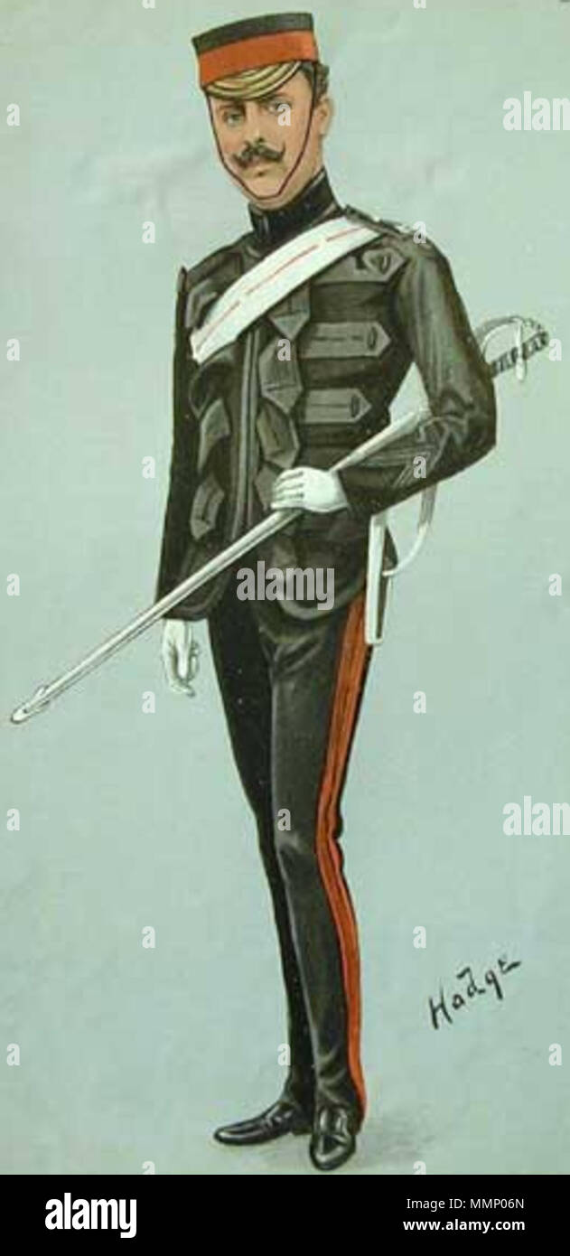 . Caricature of James Hamilton, Marquess of Hamilton (1869-1853) (the ...