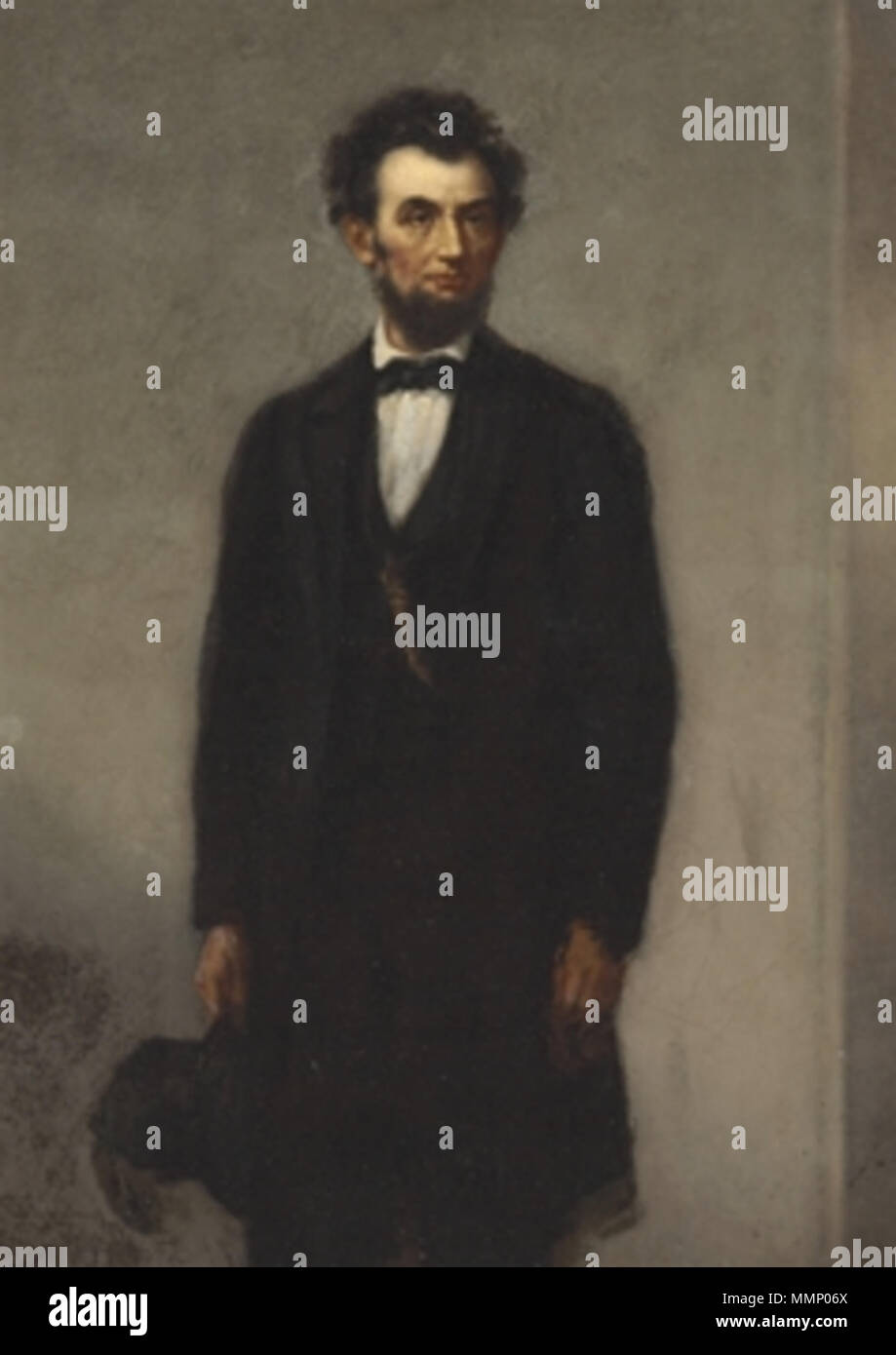. Portrait of Abraham Lincoln by Joseph Alexander Ames (1816-1872 ...
