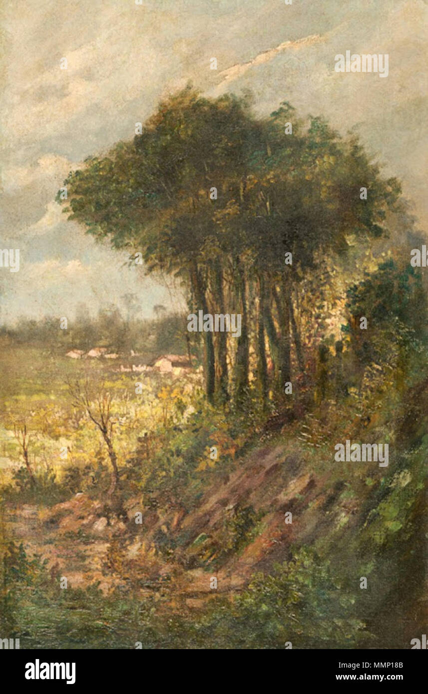 . Português: SILVA, Affonso “Paisagem” - 1922 óleo sobre tela . 1922 ...