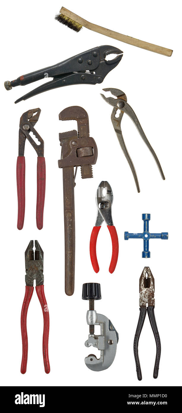 Plumbers instruments hi-res stock photography and images - Alamy