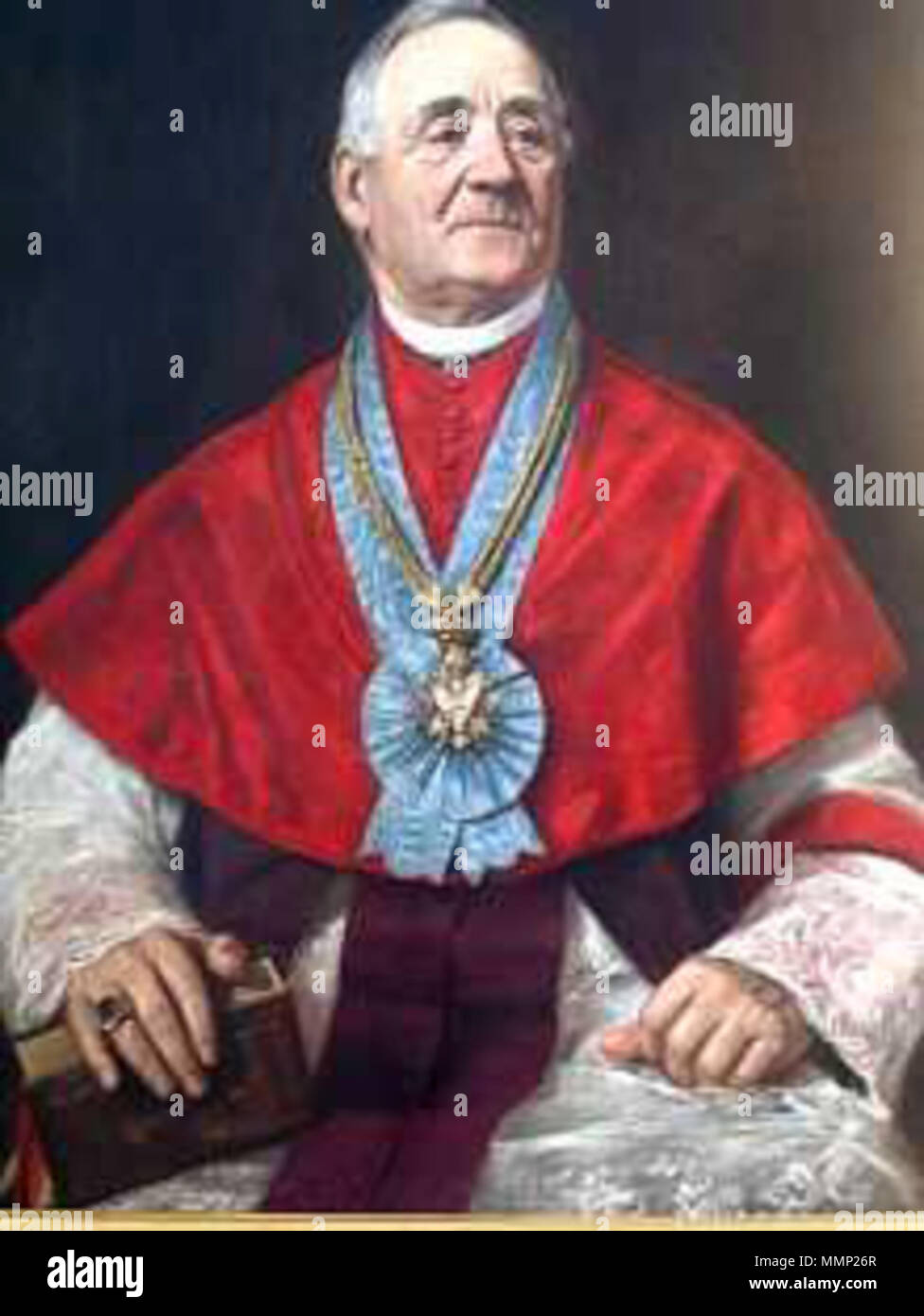 . Polski: Reprodukcja 'Portretu ks. kanonika Aleksandra Malanowicza ...