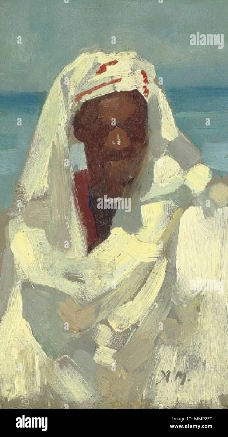 . Head of an Arab . Unknown date. Alexander Mann (1853–1908) 35 ...