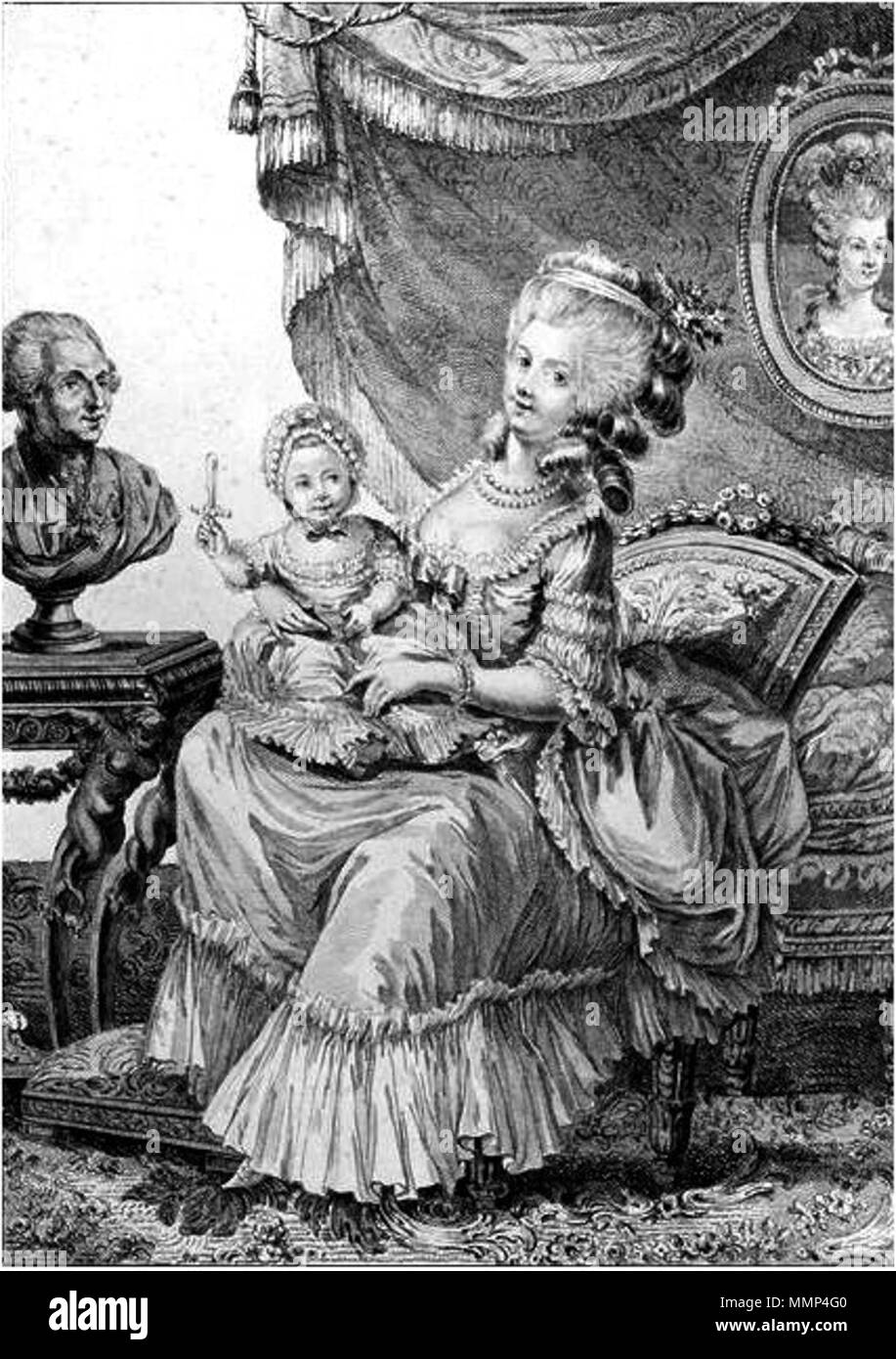 Victoire Armande Josèphe de Rohan, princesse de Guéméné Stock Photo - Alamy