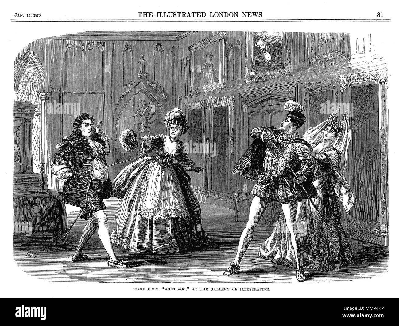 Victorian theatre stage hi-res stock photography and images - Alamy