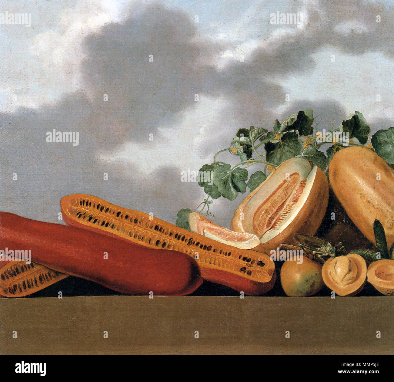 Albert Eckhout - Abóboras e Melões Stock Photo - Alamy