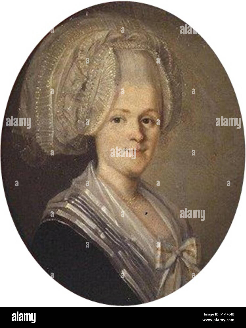 Portrait of Anna Maria Backman. 18th century. AnnaMariaBackman by ...