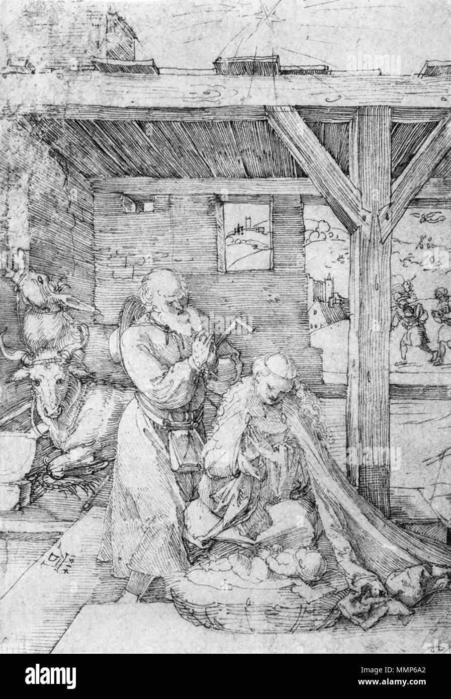 Albrecht Dürer - The Nativity - WGA7074 Stock Photo - Alamy