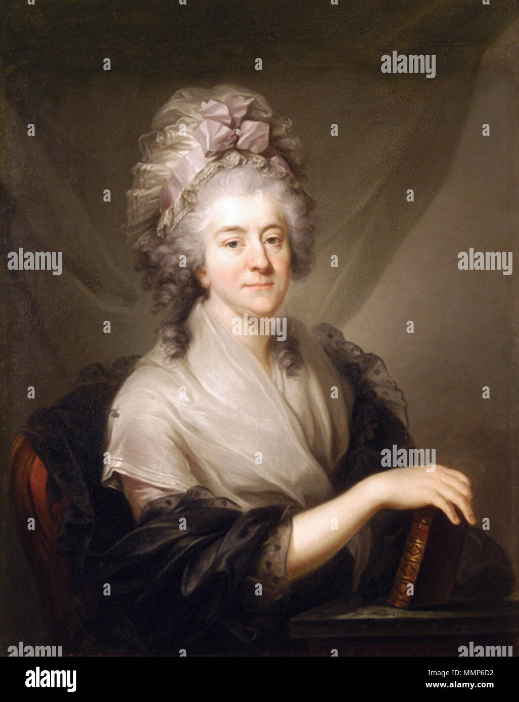 Portrait of Franciszka Rzewuska née Cetner.. circa 1780-1783. Bacciarelli Franciszka Rzewuska ...