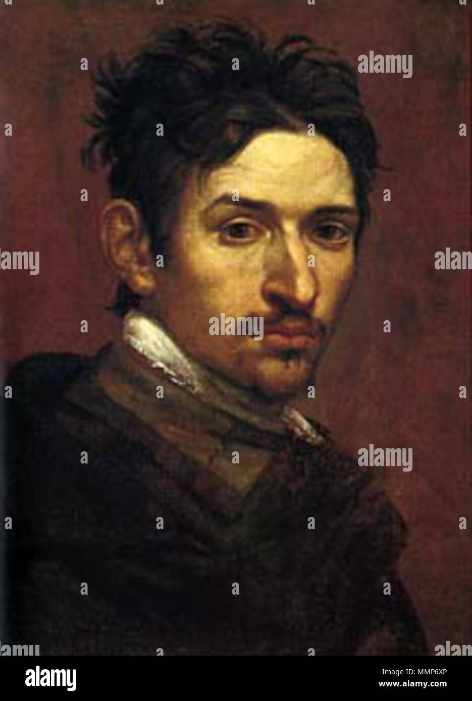 Self-portrait Alessandro Tiarini Autorretrato Galleria Savelli Bolonia ...