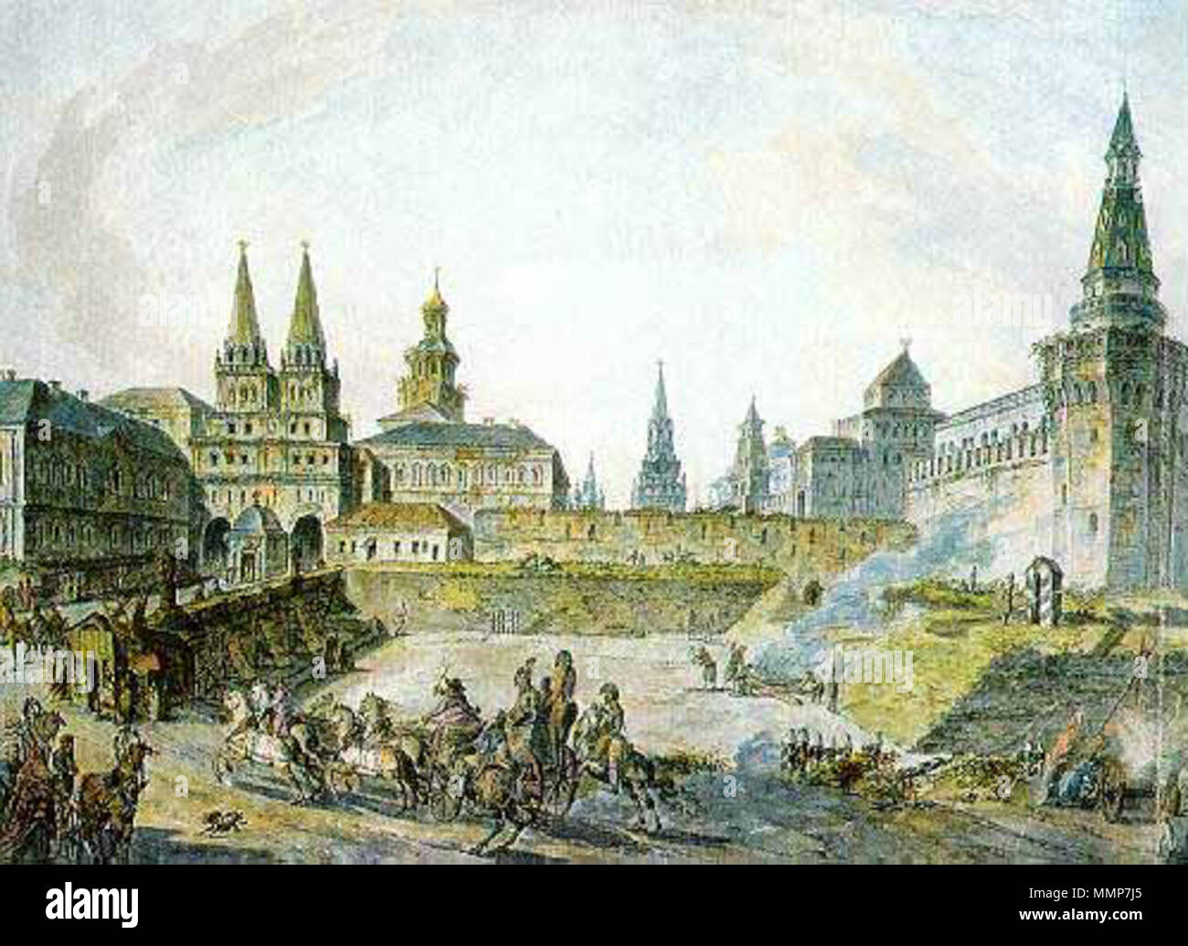 Nikolskye gate hi-res stock photography and images - Alamy