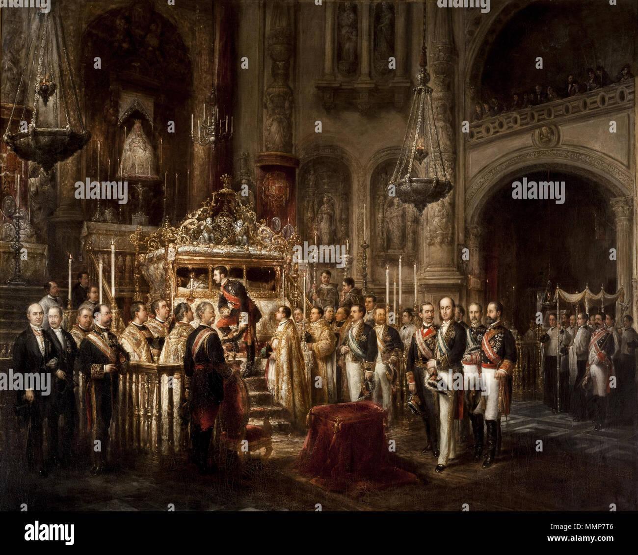 . Español: El lienzo representa al rey Alfonso XII de España ...