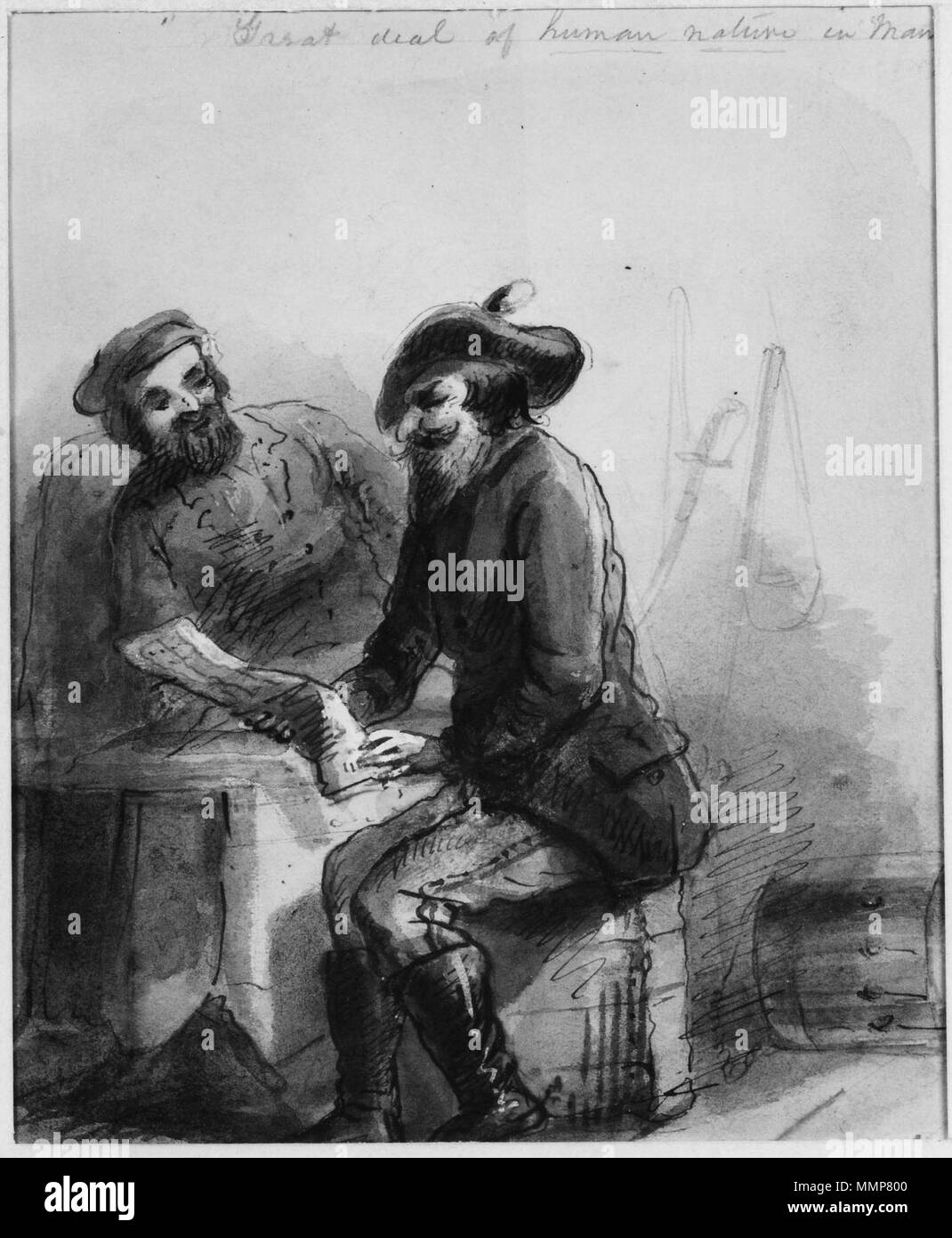 Human figures in nature Black and White Stock Photos & Images - Alamy