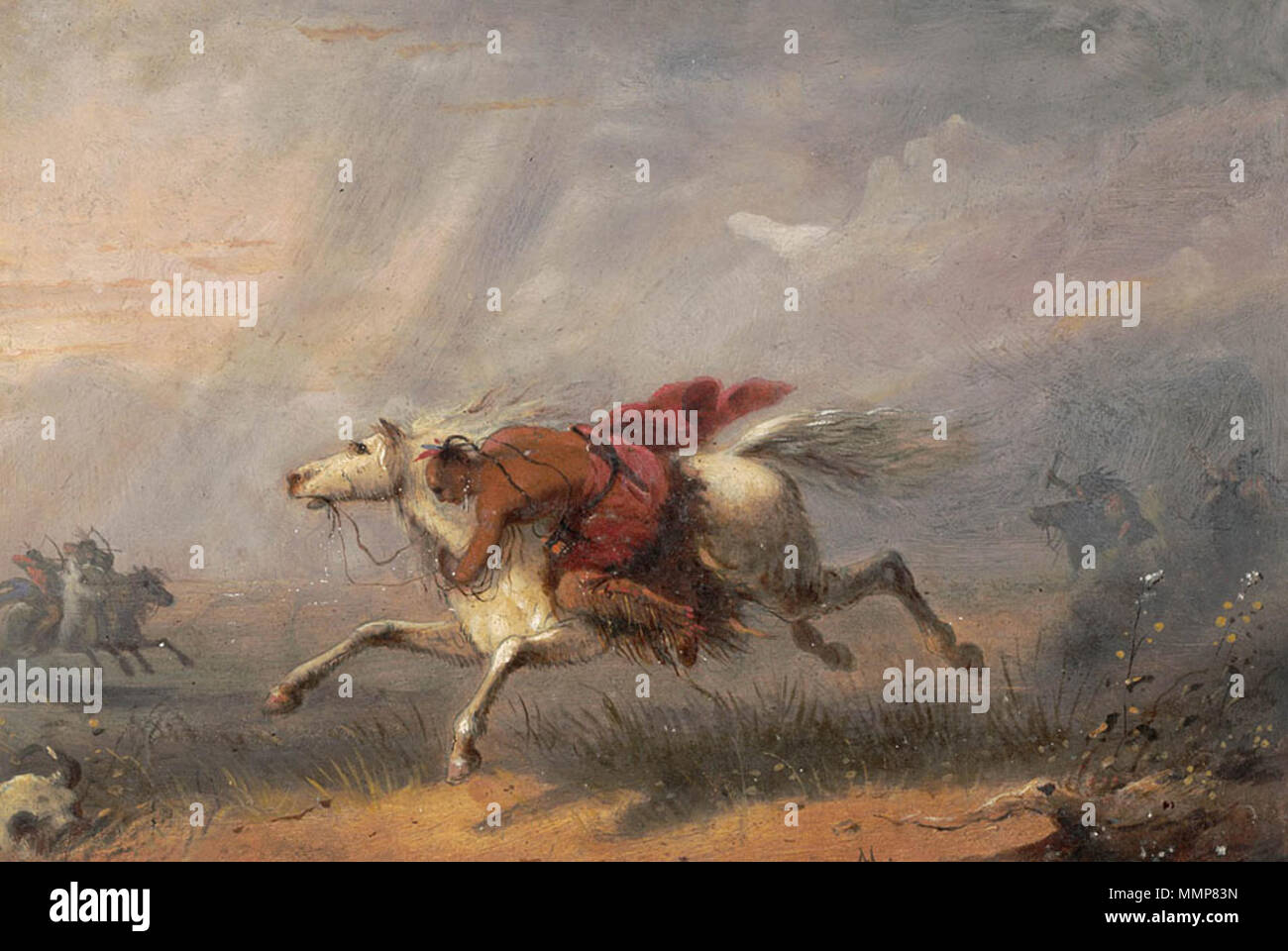 Native american war path hi-res stock photography and images - Alamy