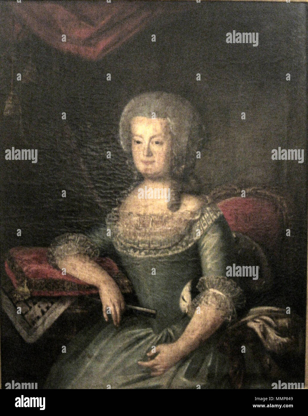 Portrait of Infanta Benedita of Portugal (1746-1829) (?). 18th century ...