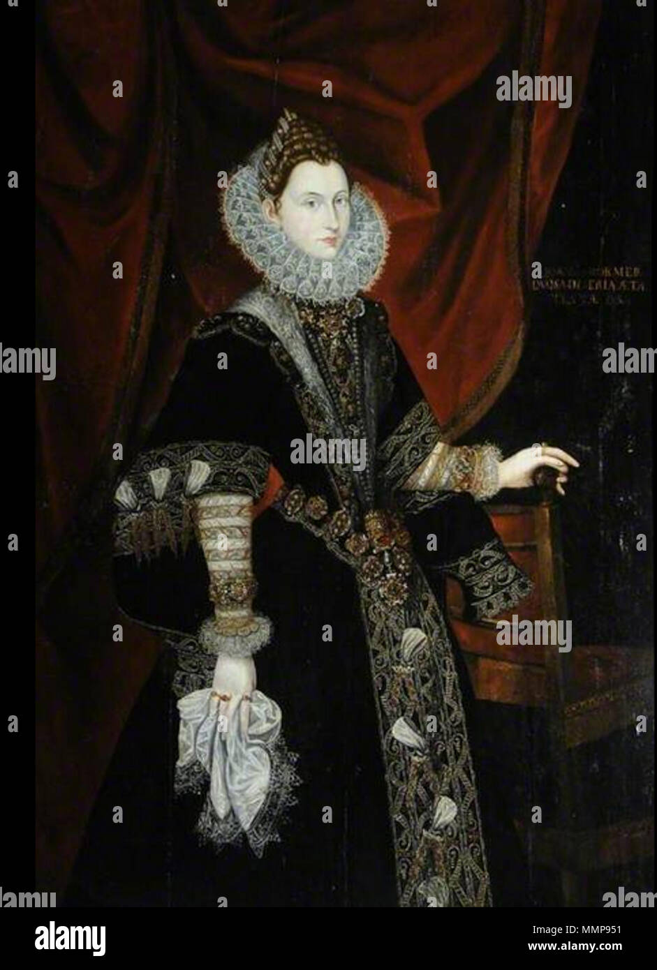 . English: Portrait of the Duchess of Feria (nee Jane Dormer, 1538-1612 ...
