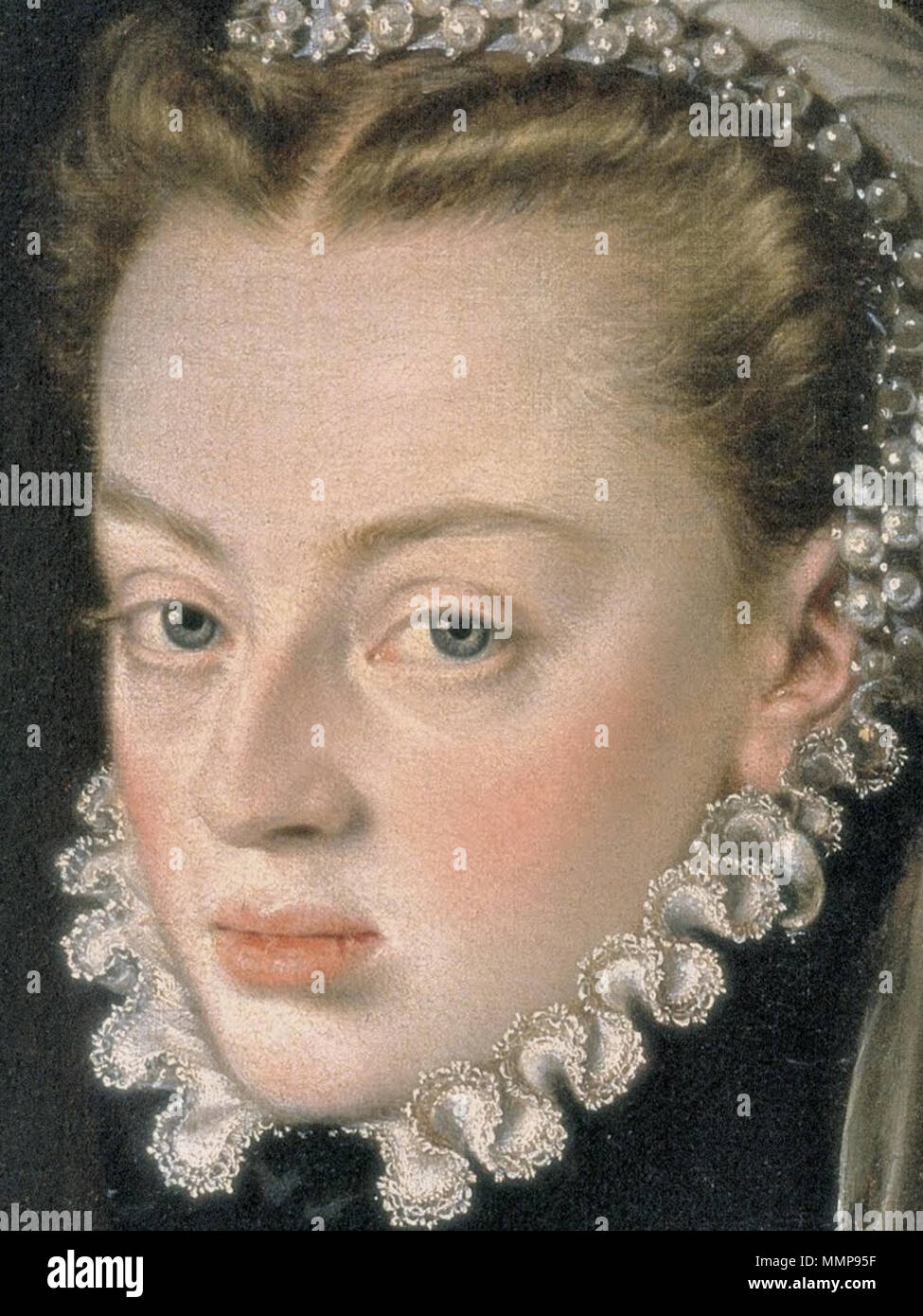 Alonso Sánchez Coello - Portrait of Juana of Austria, Princess of ...