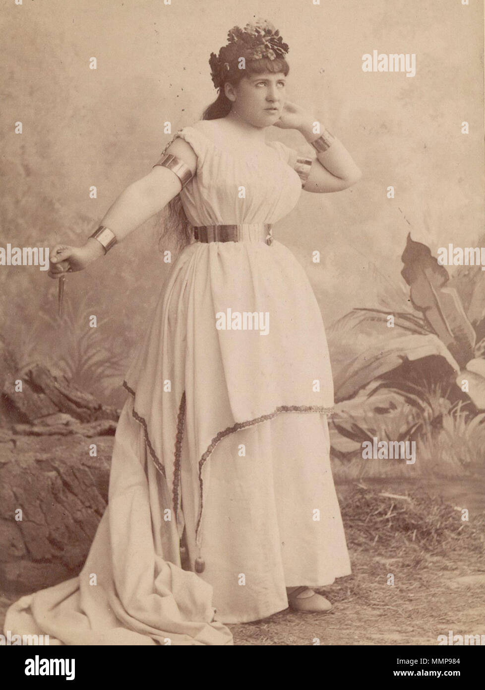 . Français : Portrait d'Alphonsine (pseudonyme de Jeanne Benoit ...