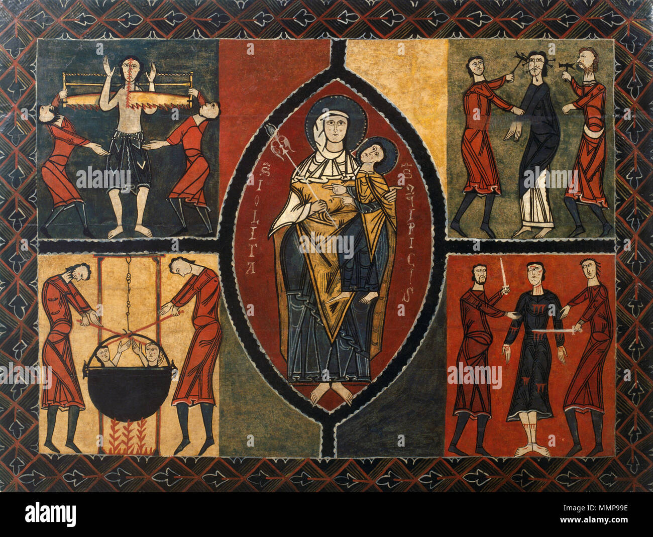 Altar frontal from Durro. Mid-12th century. Altar frontal from Durro ...