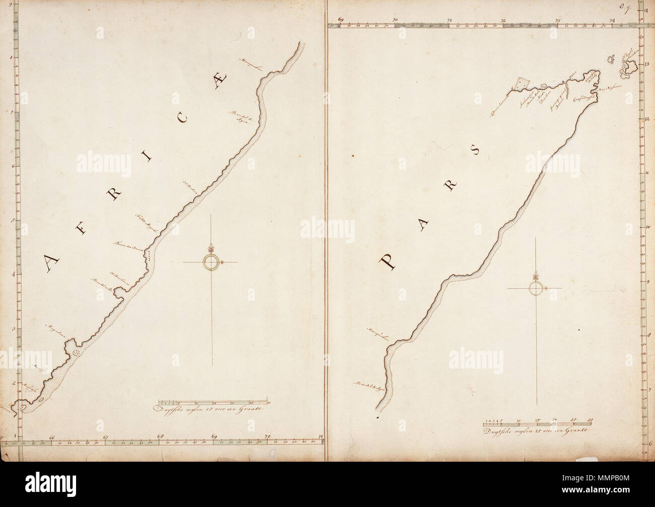 . Nederlands: Titel in catalogus Leupe (Nationaal Archief): Kaart van ...