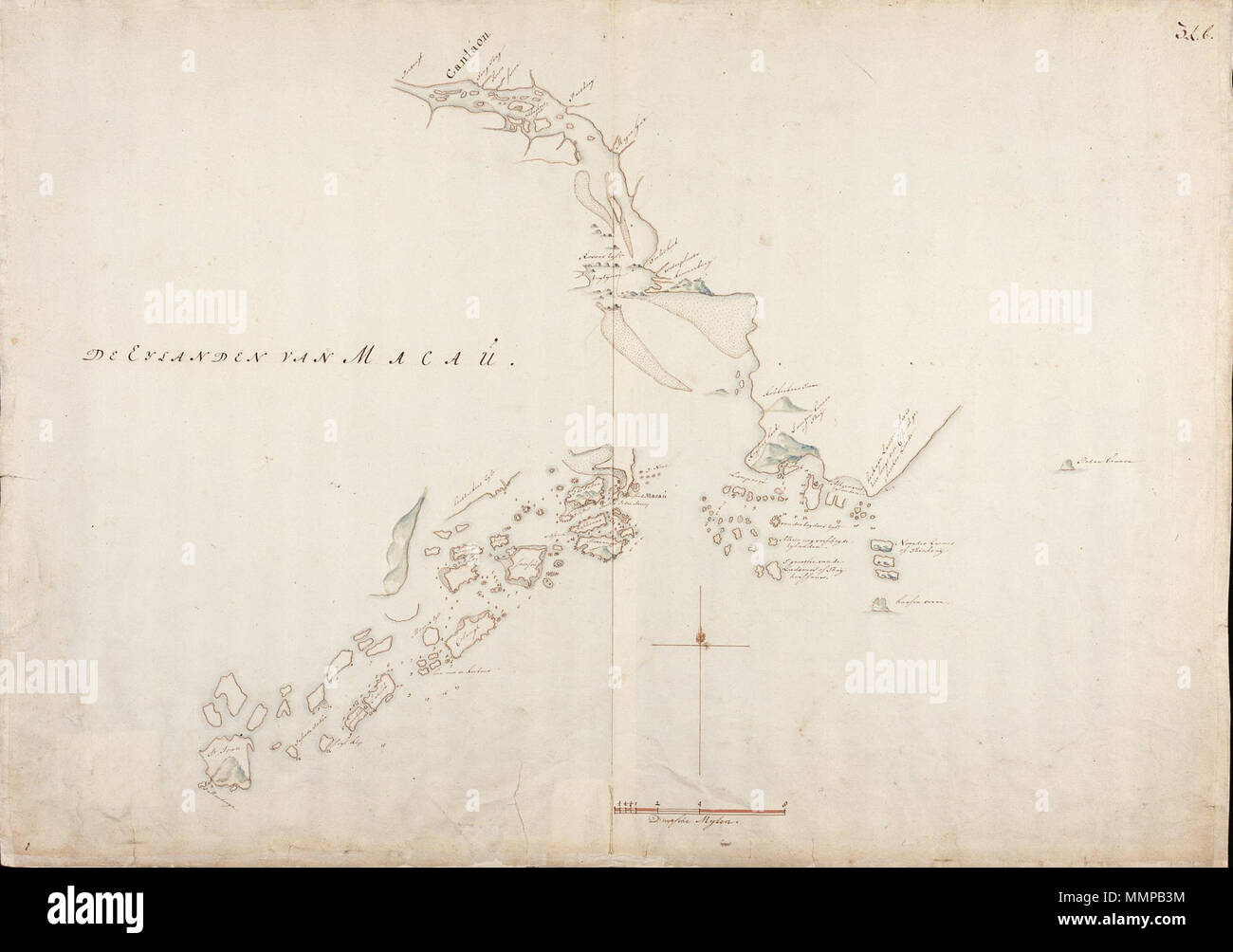 Map of macao hi-res stock photography and images - Alamy