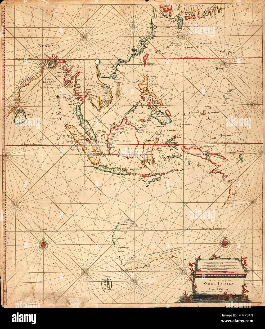 Holland map 17th century hi-res stock photography and images - Alamy