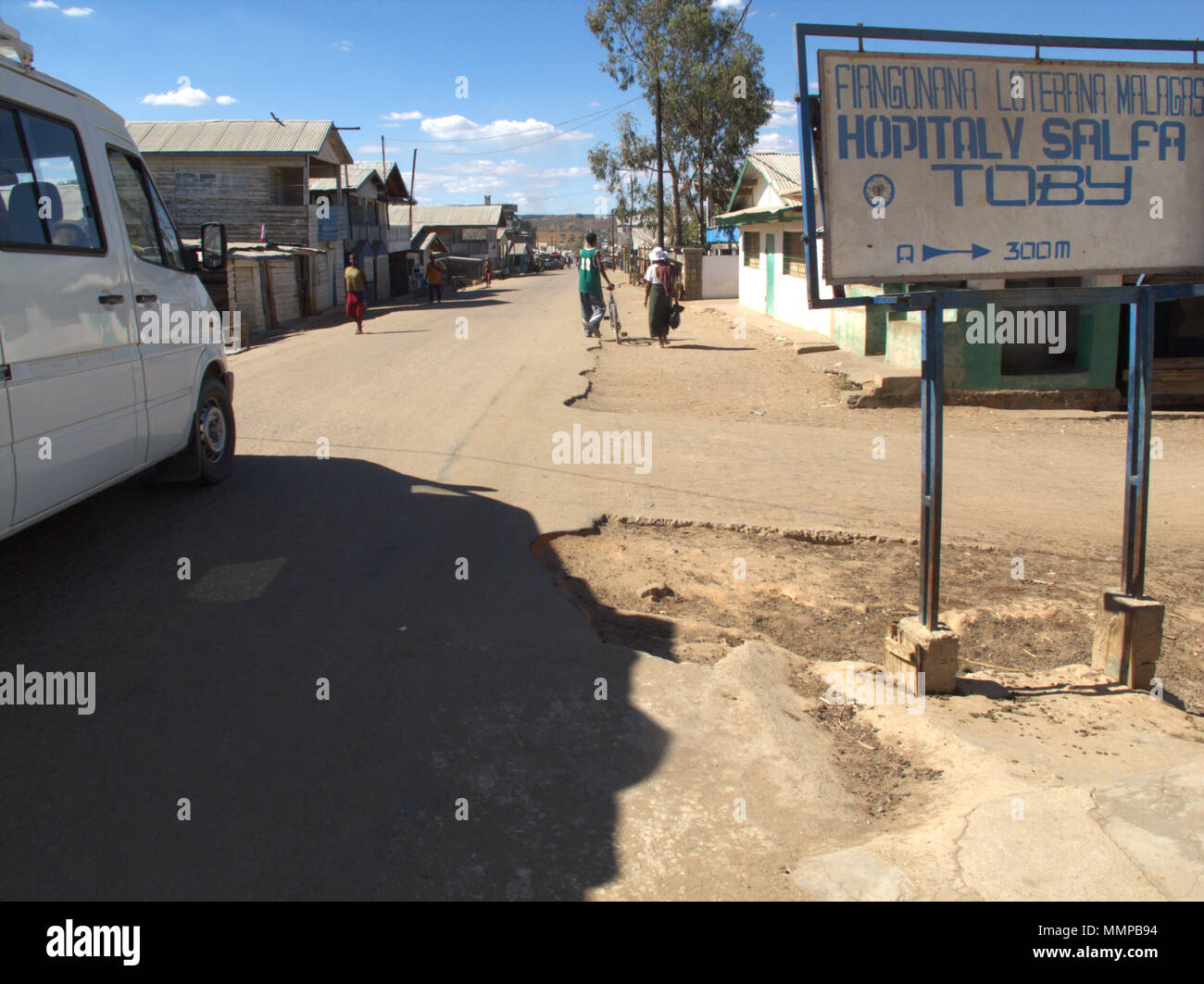 City of Ilakaka - sapphire miner - Madagascar Stock Photo - Alamy