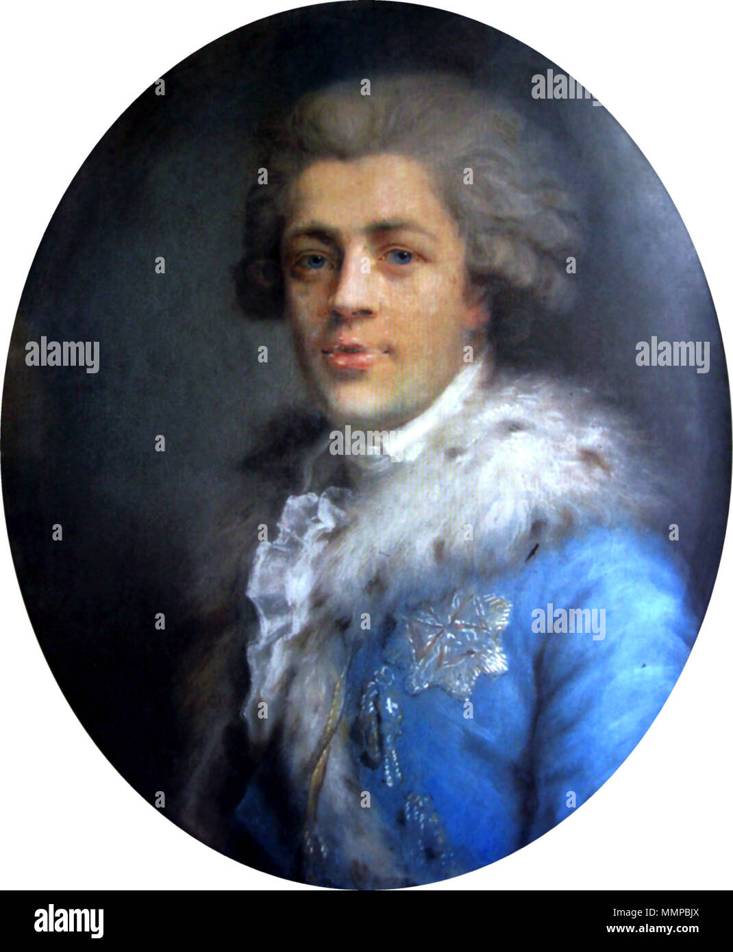 . Portrait of Ignacy Potocki (1750-1809) Ignacy Potocki Stock Photo - Alamy