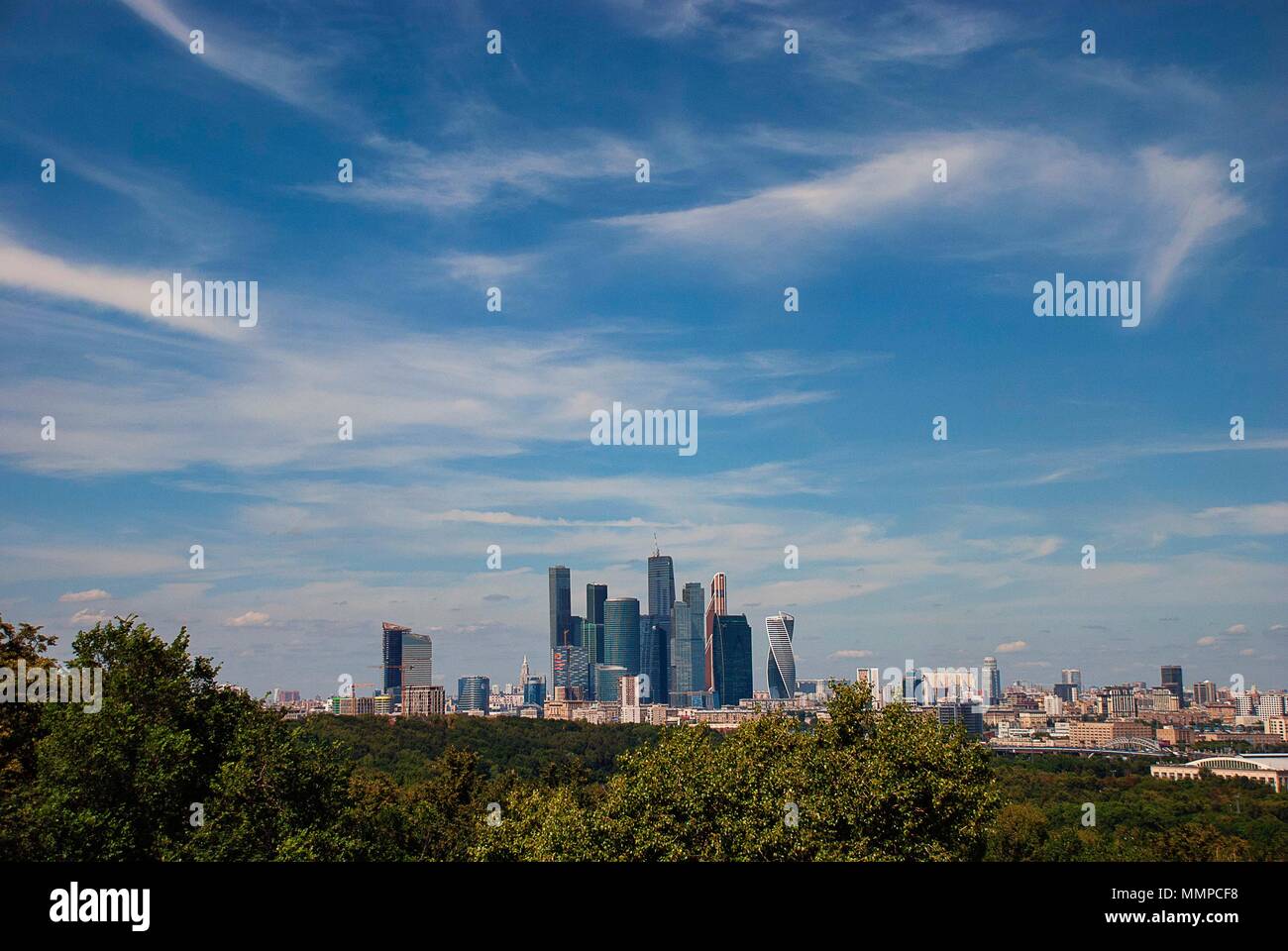 Moscow skyline hi-res stock photography and images - Alamy