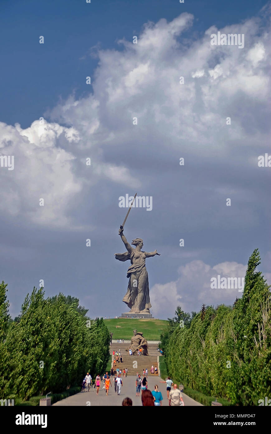 The motherland calls statue hi-res stock photography and images - Alamy
