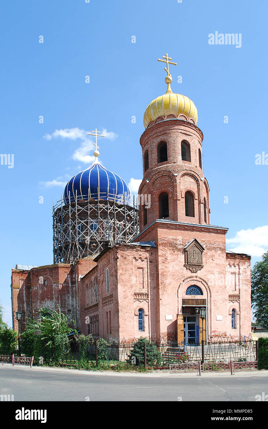 Gorodische Church near Volgograd, Russia was used as a hospital by ...