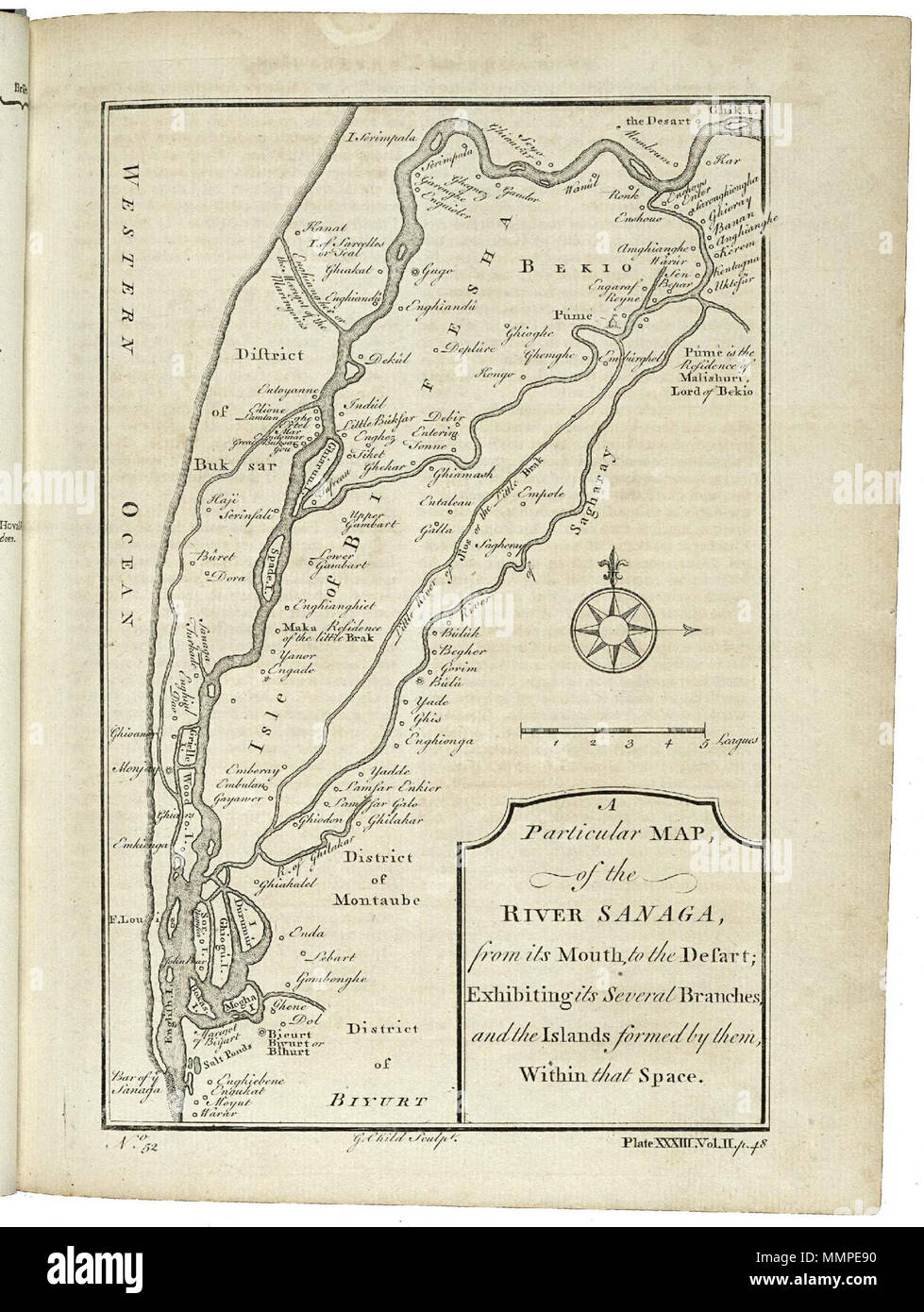 Sanaga River Map