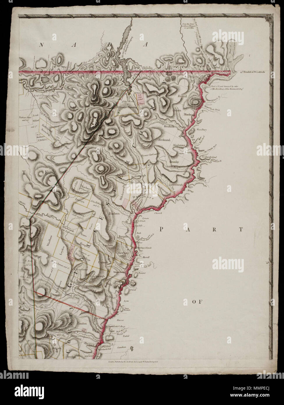 Chorographical map hi-res stock photography and images - Alamy