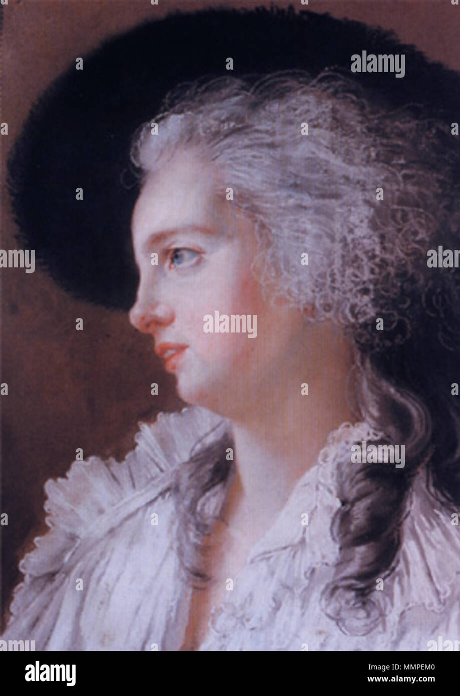 English: Portrait of the Duchess of Polignac (1749-1793) Français ...